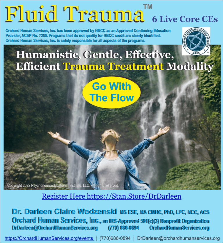 Fluid Trauma [TM] for Clinical Providers – Orchard Human Services, Inc.